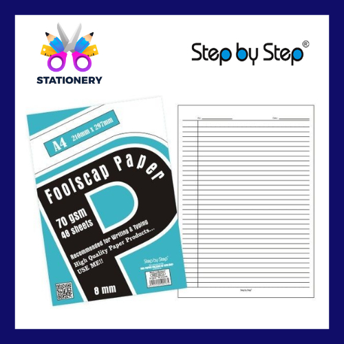 SBS A4 Foolscap Paper / Kertas Kajang A4 / Exam Sheets / A4 70gsm 48 ...