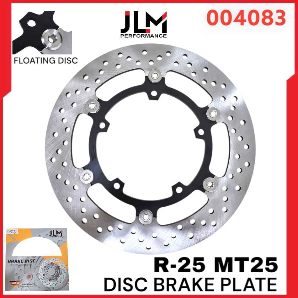 JLM YAMAHA R25 V3 MT25 FRONT DISC BRAKE PLATE 1WD PIRING DISC DEPAN ...