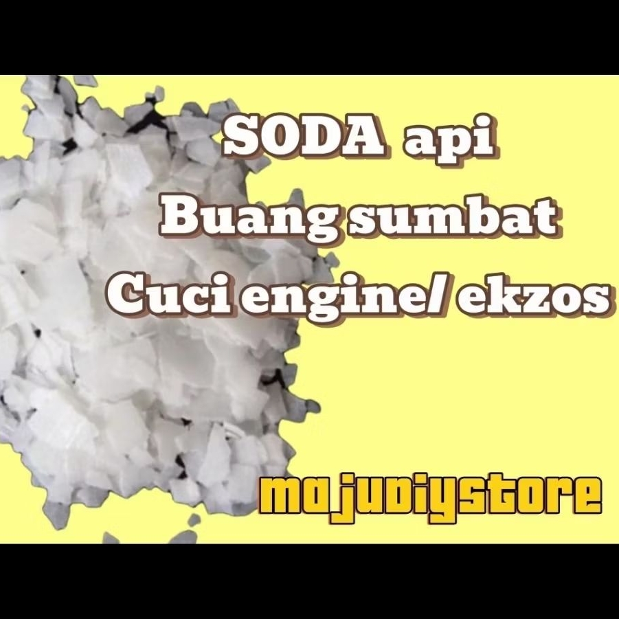 ORIGINAL 1kg soda api thailand, soda cuci exhaust, soda buang sumbat ...