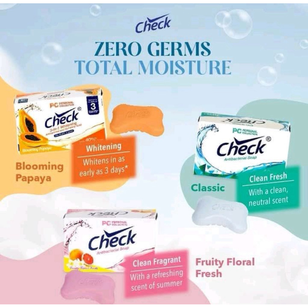 PERSONAL COLLECTION CHECK ANTIBACTERIAL SOAP | Shopee Malaysia