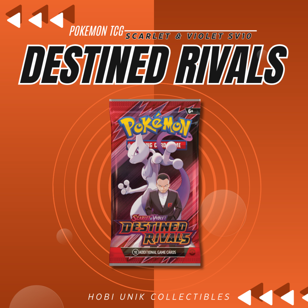 (Live Rip)[SV10] Pokemon TCG : Destined Rivals Packs | Shopee Malaysia