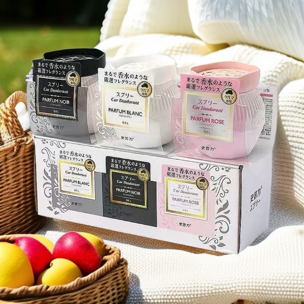 Japan Kobayashi Pharmaceutical Sawaday Car Perfume Air freshener Sawaday Car Gel Perfume 90g ...