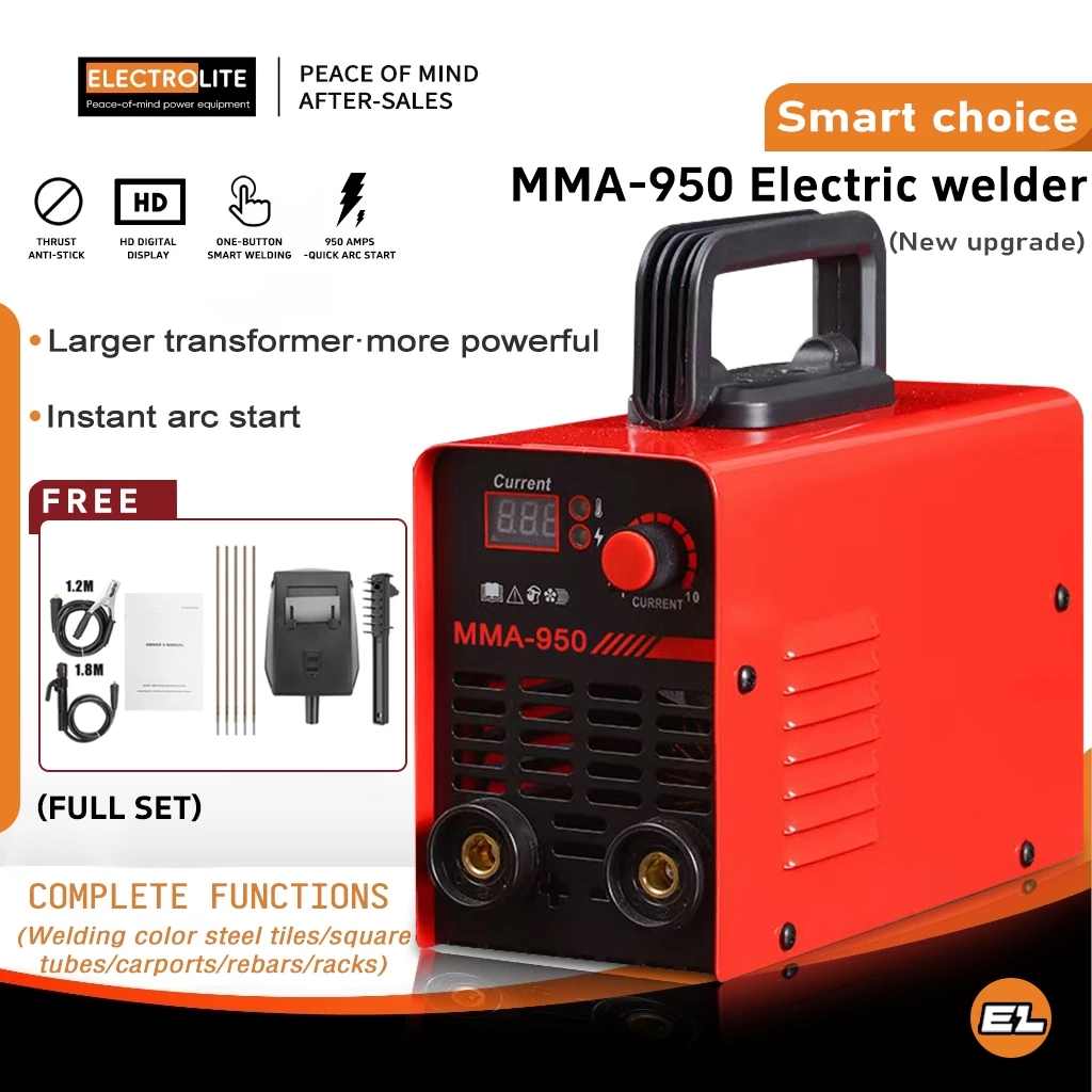 MMA-950 Welding Machine Portable MMA Welding Set Mini Inverter Welding ...