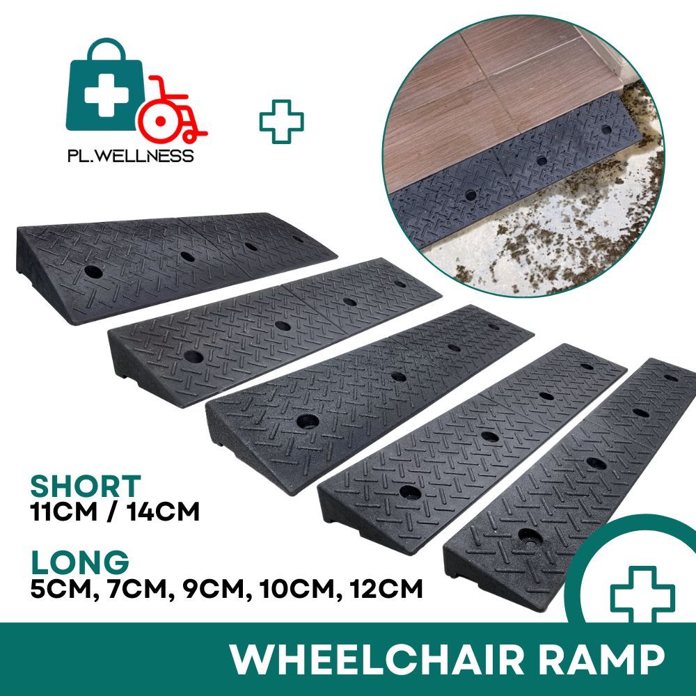 Heavy Duty Curb Ramps Non Slip Door Ramp Portable Threshold Ramps For ...