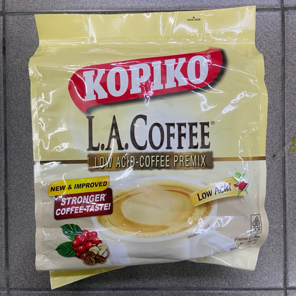 Kopiko L.A Coffee Low Acid- Coffee Permix 504g | Shopee Malaysia