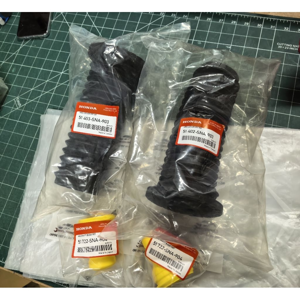 Honda Civic FD SNA SNB TRO 2005-2014 Front Absorber Cover & SUSP BUSH ...
