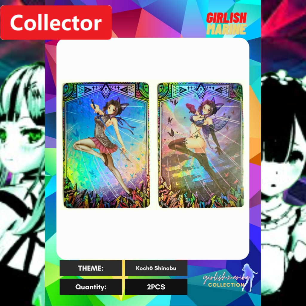 [DIY CARD][CLASSIC] DIY custom ANIME card Kocho Shinobu-W0143 | Shopee ...