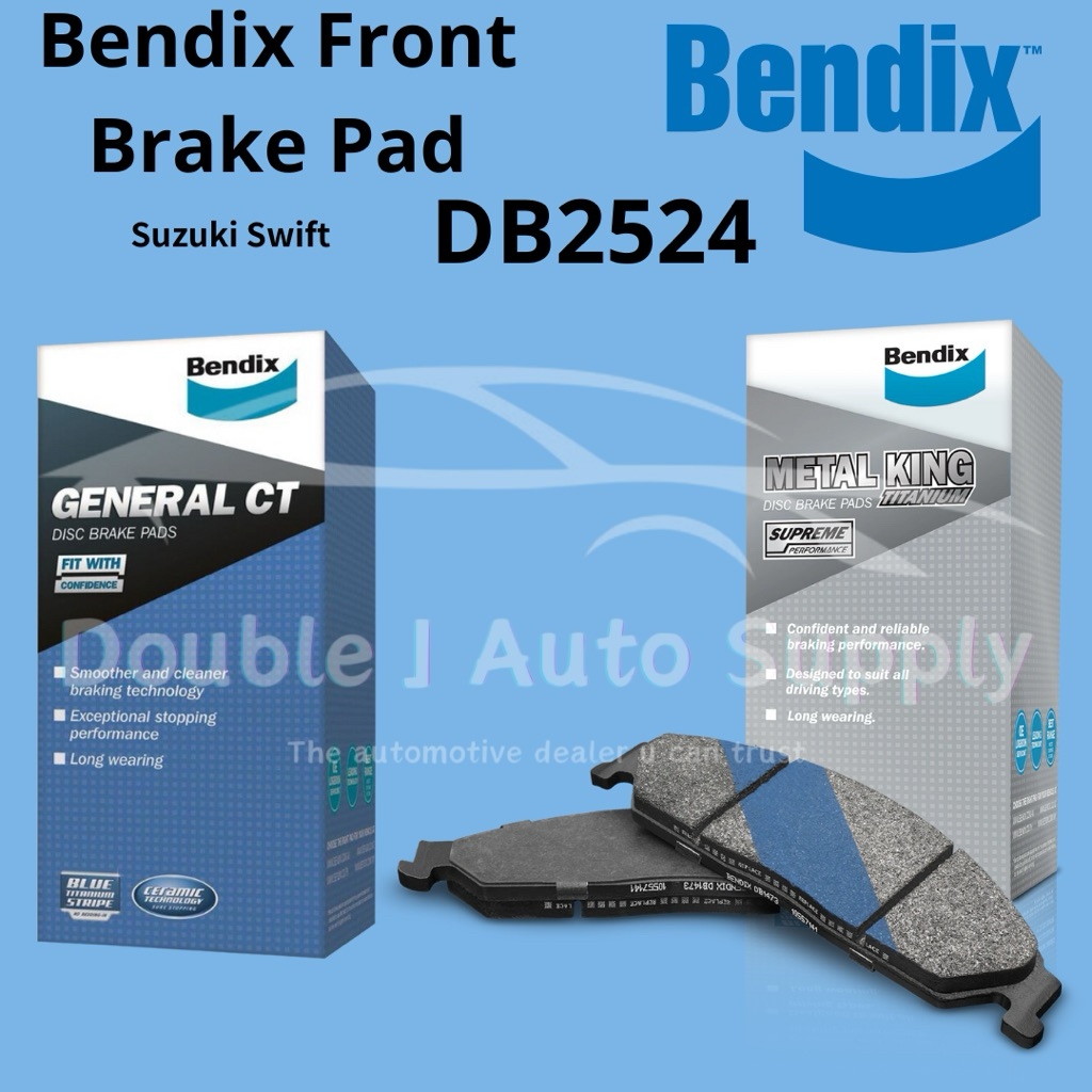 Bendix Front Brake Pad / Brek Pad Depan Suzuki Swift ECO (2018–Kini ...