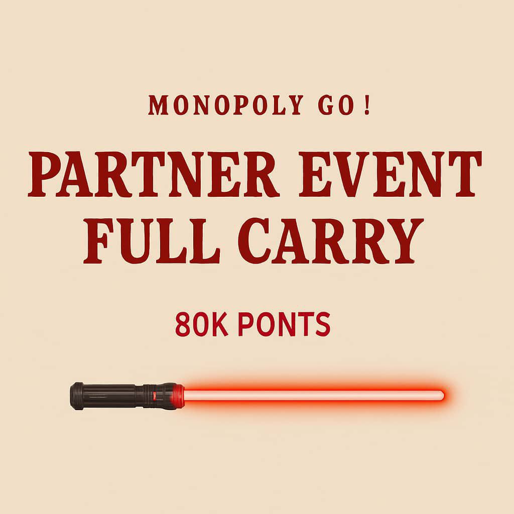 Monopoly Go Partner Event 100% Complete (Partner Event) | Shopee Malaysia
