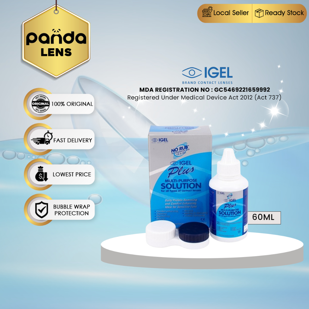 Igel Plus Multipurpose Solution (60ML) | Shopee Malaysia