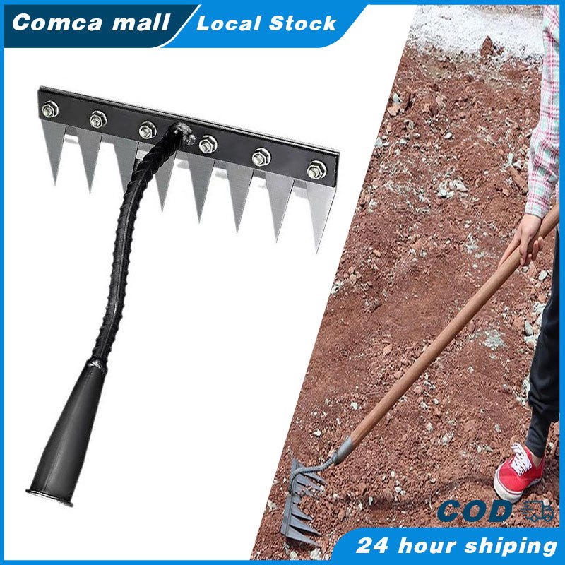 Garden Weeding Rake / Multifunctional Weeding Tool 8 Teeth / Soil ...