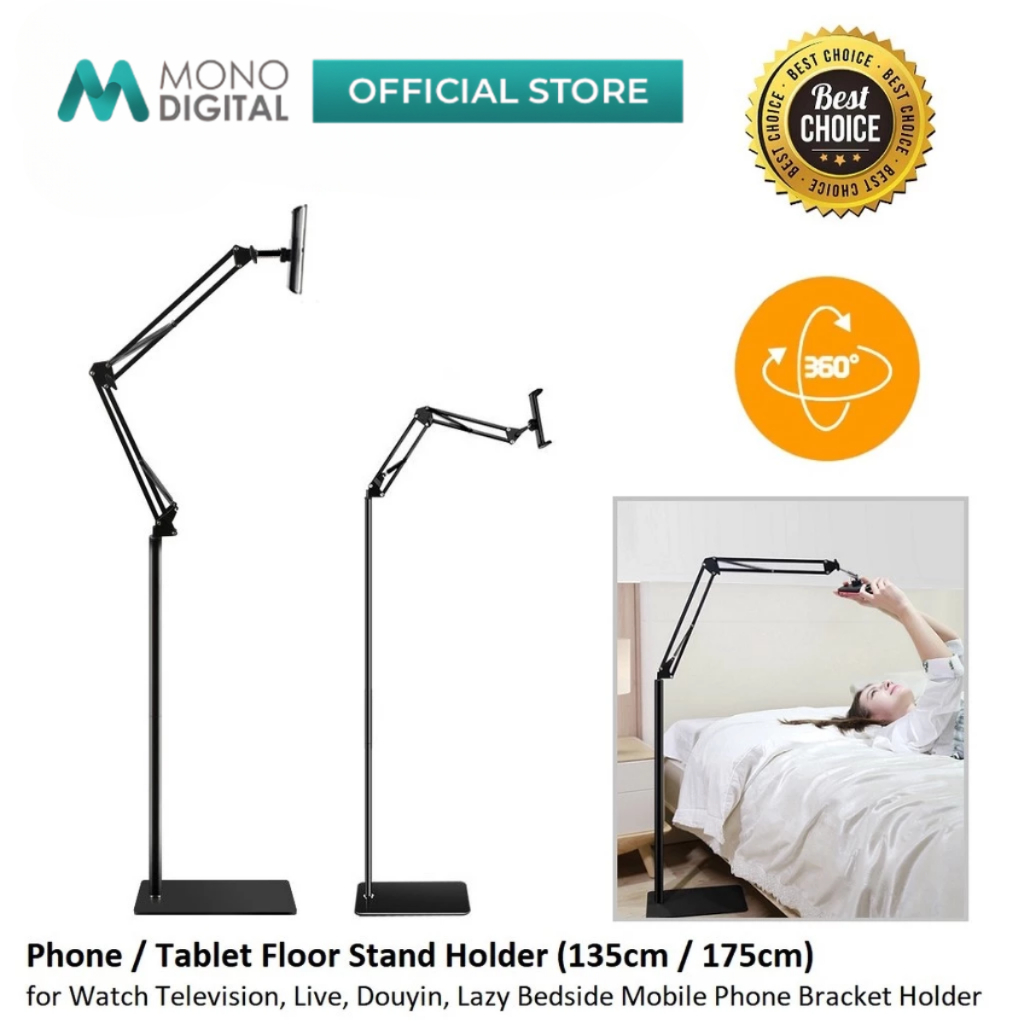 MOBILE PHONE / TABLET LANDING LAZY STAND HOLDER FOR LIVE STREAMING ...