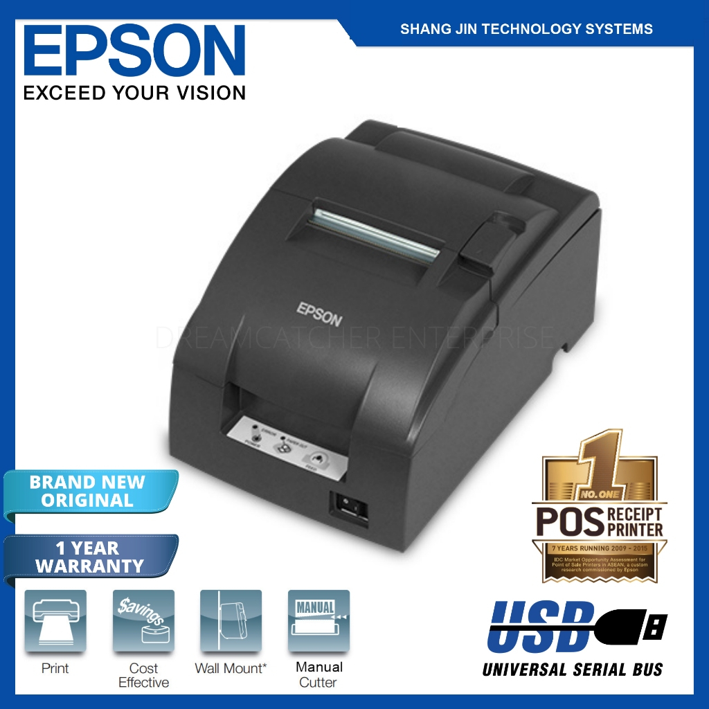 Epson TM-U220 Receipt Printer(USB Interface) | Shopee Malaysia