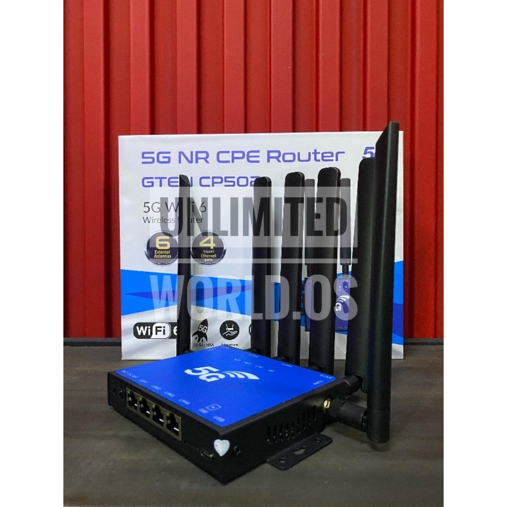 5G CP502 WIFI-6 Qualcomm X55 High Power Wireless Home Router | Shopee ...