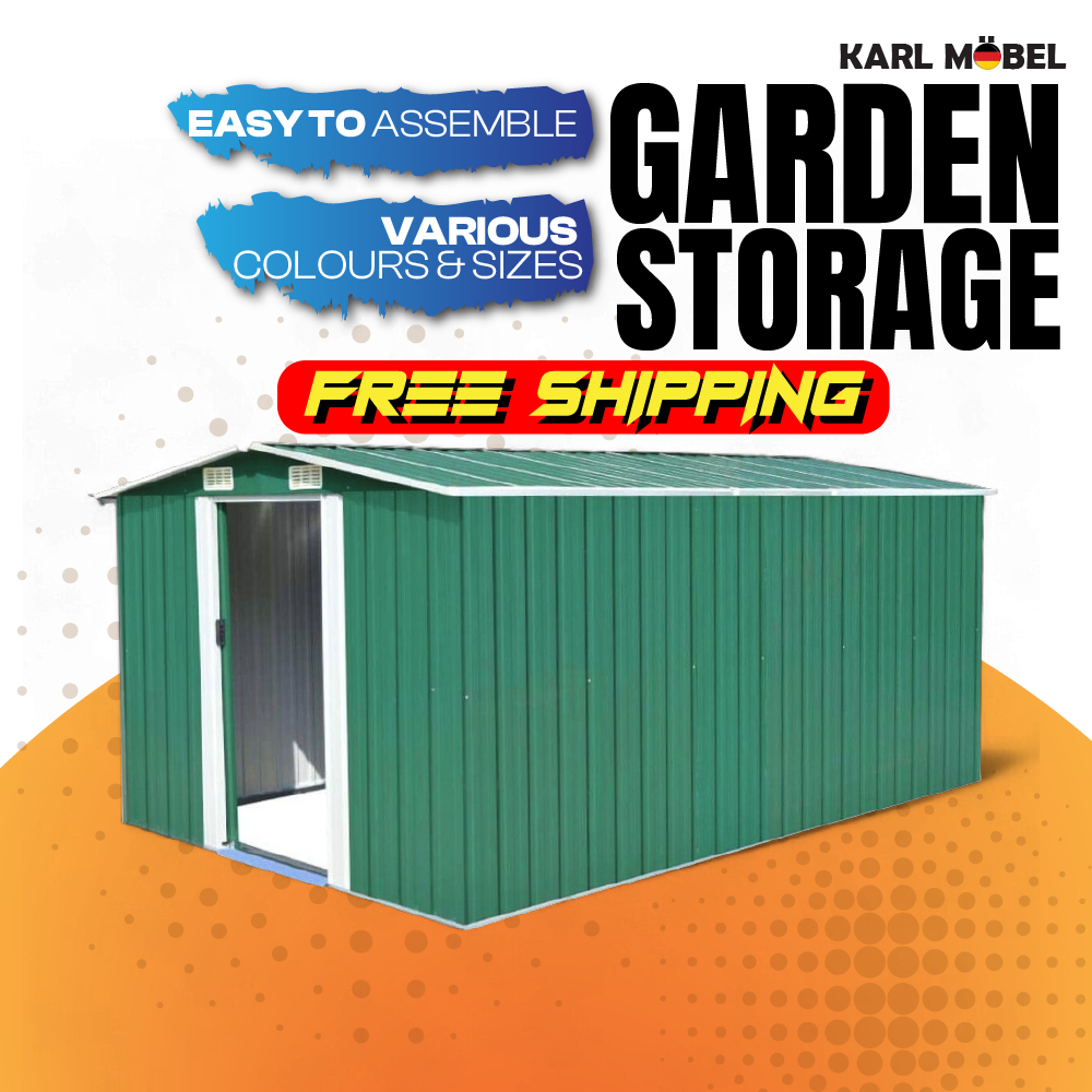 Outdoor Storage Cabinet Garden Storage Shed Backyard Storage Waterproof ...