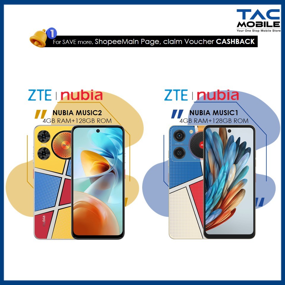 (HANDPHONE MURAH)ZTE NUBIA MUSIC 1/ZTE NUBIA MUSIC 2 100% ORIGINAL ZTE ...