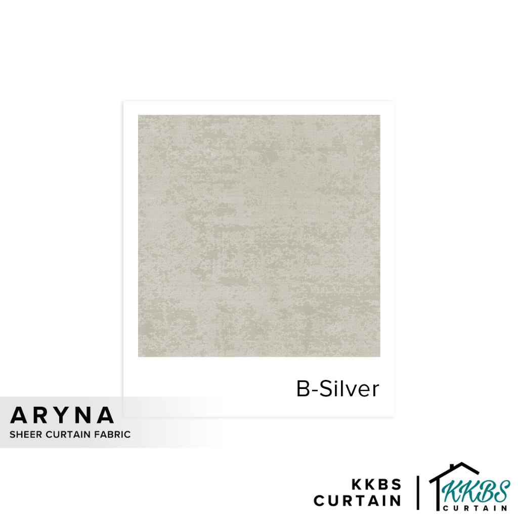 KKBS CURTAIN Aryna 118'' Kain Langsir Sheer Potong Meter (Aryna Sheer ...