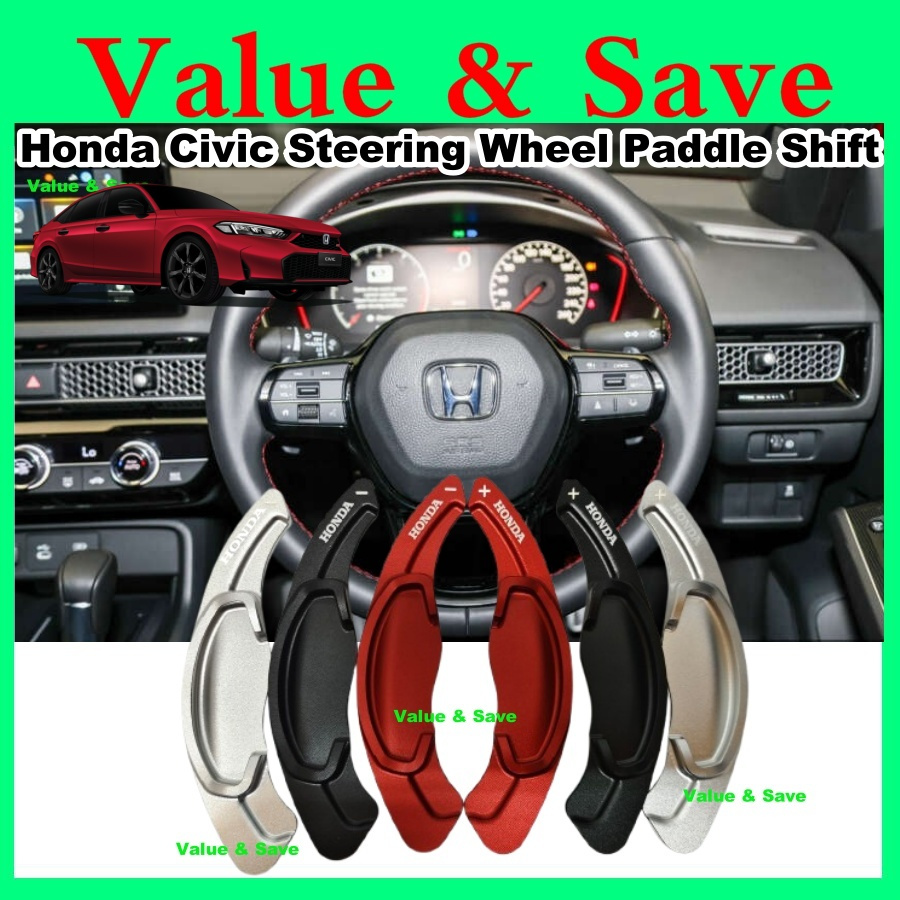 Honda Civic FE 2022 2023 2024 2025 Steering Wheel Shifter Extension ...