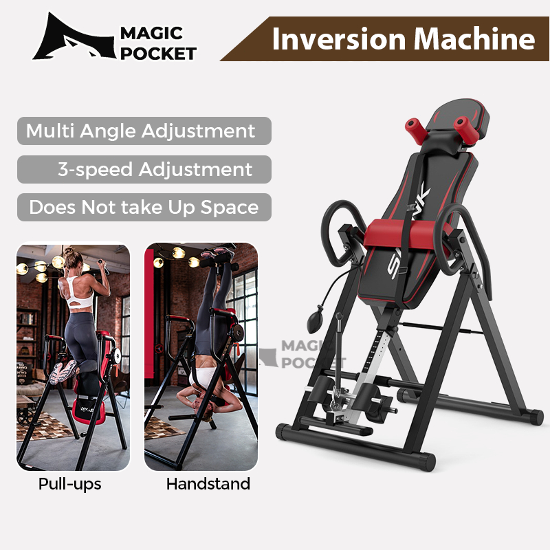 Inversion Machine Table Therapy Handstand Upside Down Traction Back ...