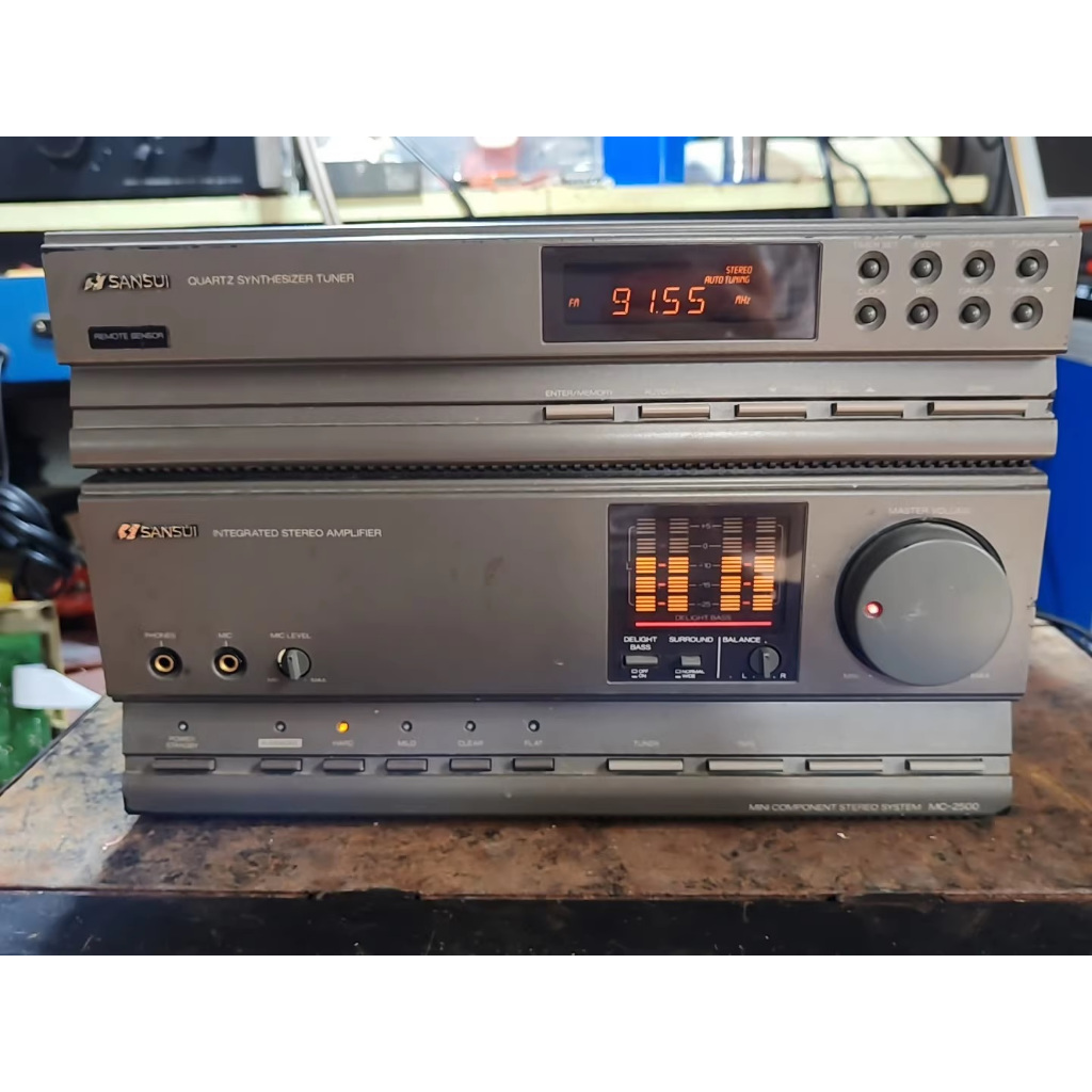 Sansui MC-2500 Mini Component Stereo System high end amplifier Stereo ...