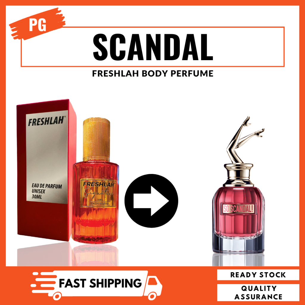 [ PG SCANDAL ] Freshlah Perfume Minyak Wangi Tahan Lama Boleh Bawak ...