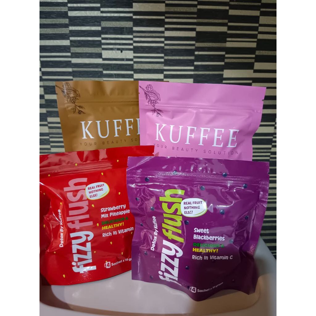 KUFFEE Yunie Original 💯 - Fizzy Flush Grape/Strawberry | Shopee Malaysia