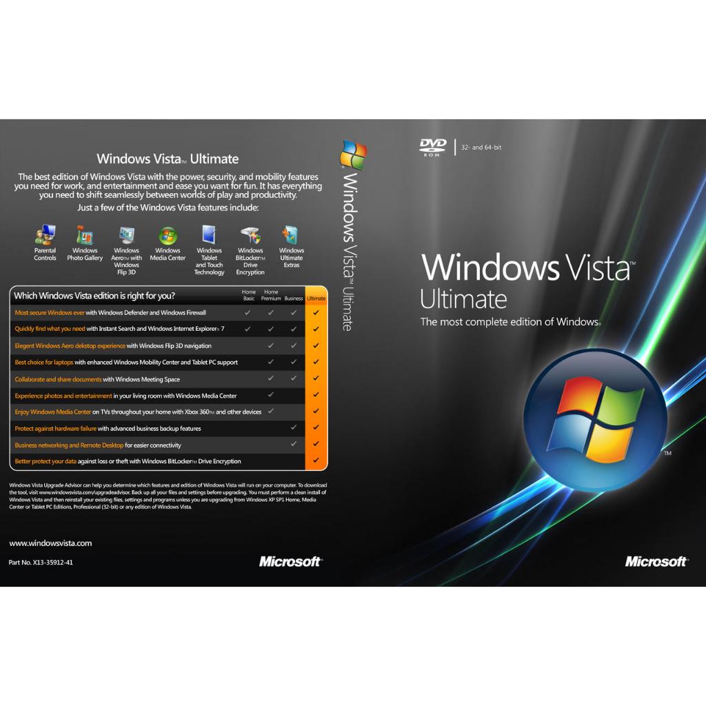 Windows Vista Ultimate Dvd Disc Bootable Bios Installation | Shopee ...