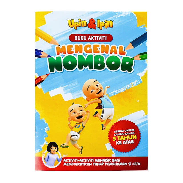 BUKU AKTIVITI U&I MENGENAL NOMBOR - Belajar nombor bersama Upin & Ipin ...