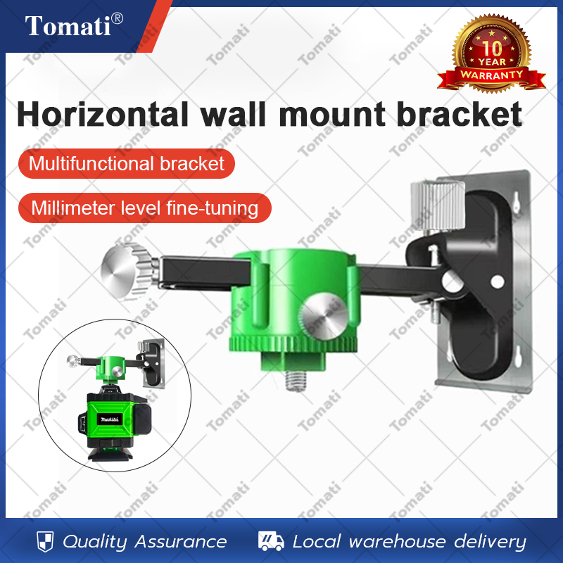 Tomati Tahap laser Pendakap pelekap dinding Tahap boleh laras pendakap ...