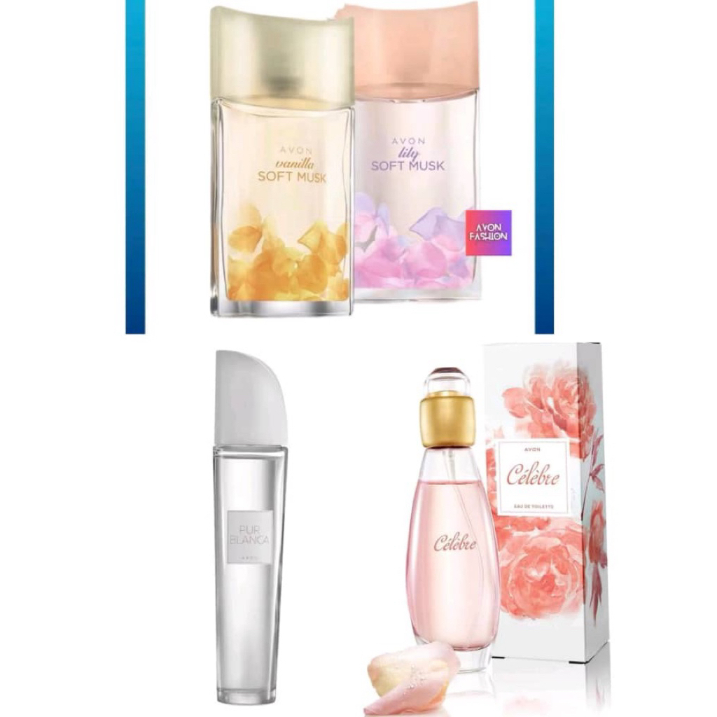 MINYAK WANGI AVON YANG TAHAN LAMA - VANILLA SOFT MUSK, LILY SOFT MUSK ...