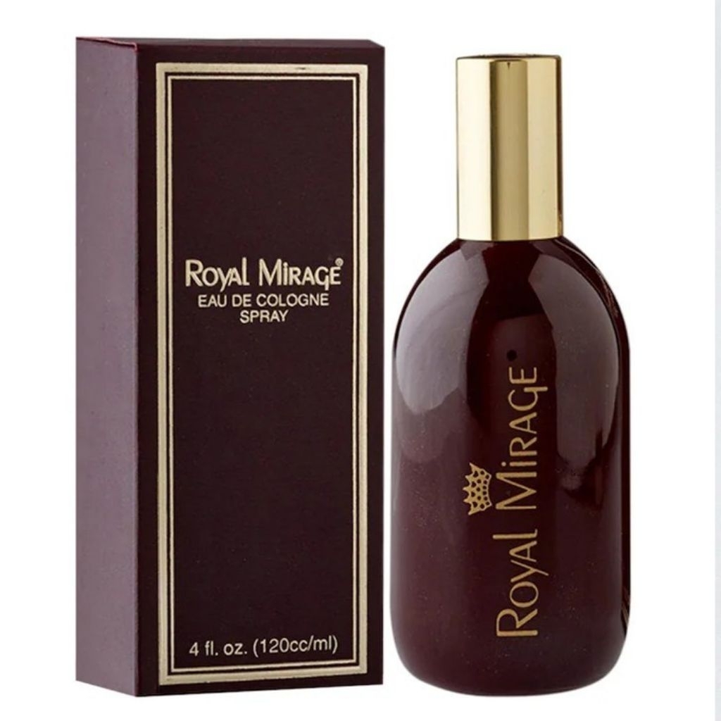 Royal Mirage Long Lasting Imported Eau De Cologne Spary, 120ml | Shopee ...