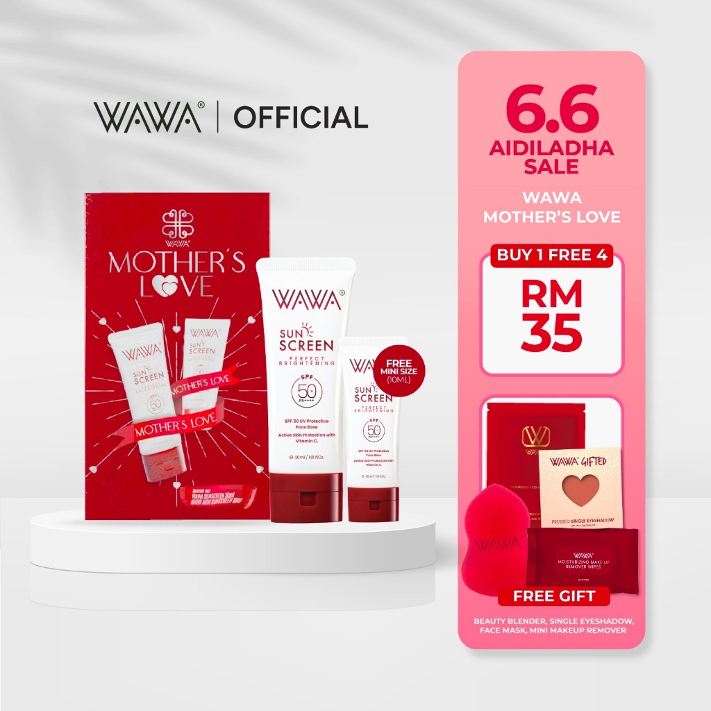 (SHIP TODAY) WAWA SUNSCREEN FREE 5 FREEGIFTS!!!! LIMITED OFFER ...