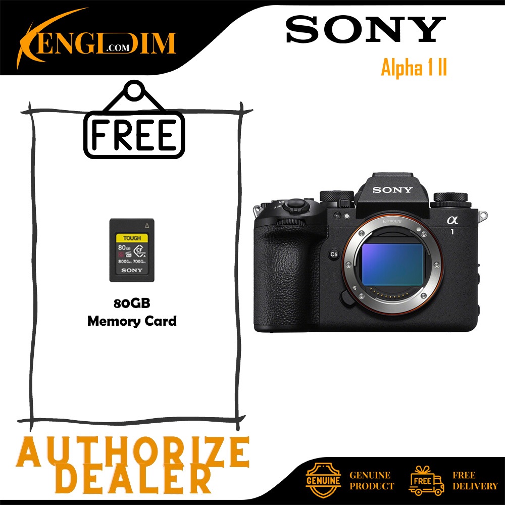 Sony a1 II / A1II / A1M2 Mirrorless Camera (Body) | Shopee Malaysia