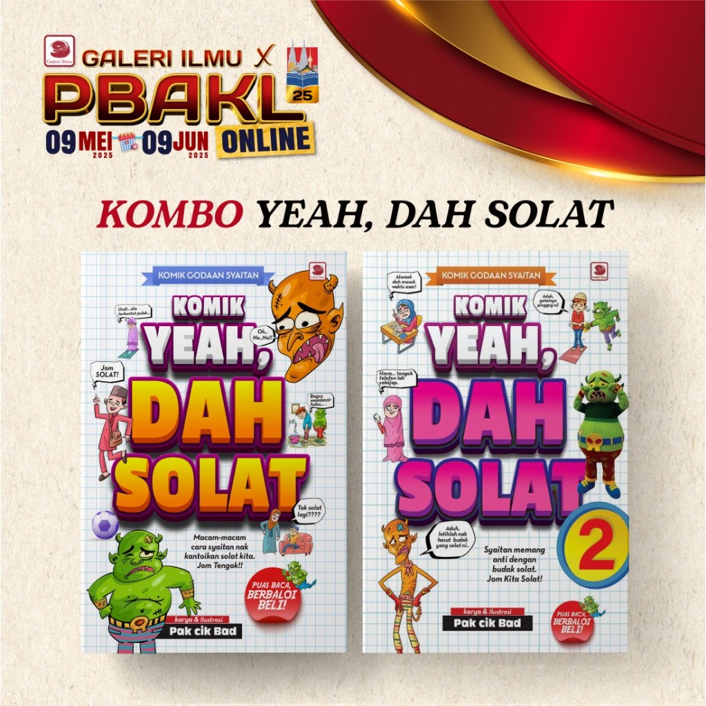 KOMIK YEAH, DAH SOLAT! | Komik Godaan Syaitan | KGS | Pak Cik Bad ...
