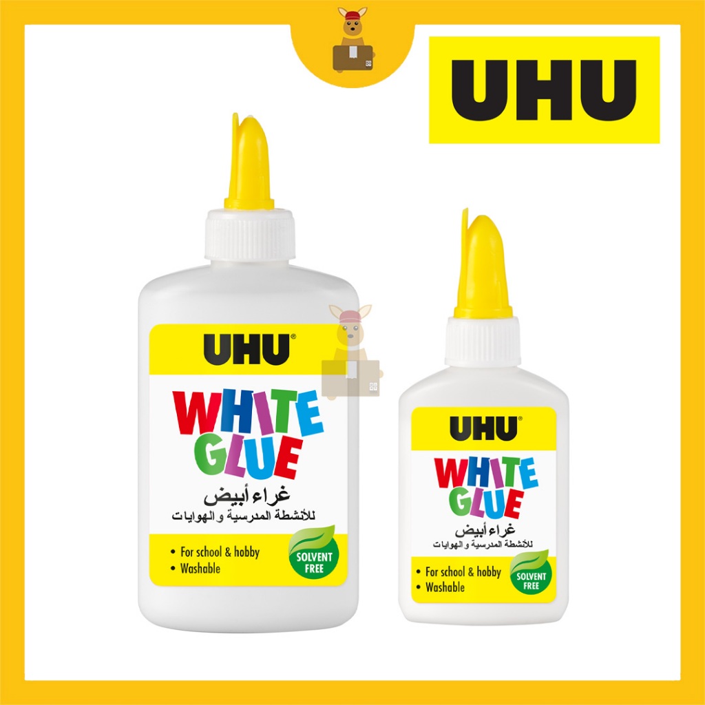 UHU White Glue Craft Glue School DIY Student Glue Gam (39ml / 122ml) | Shopee Malaysia