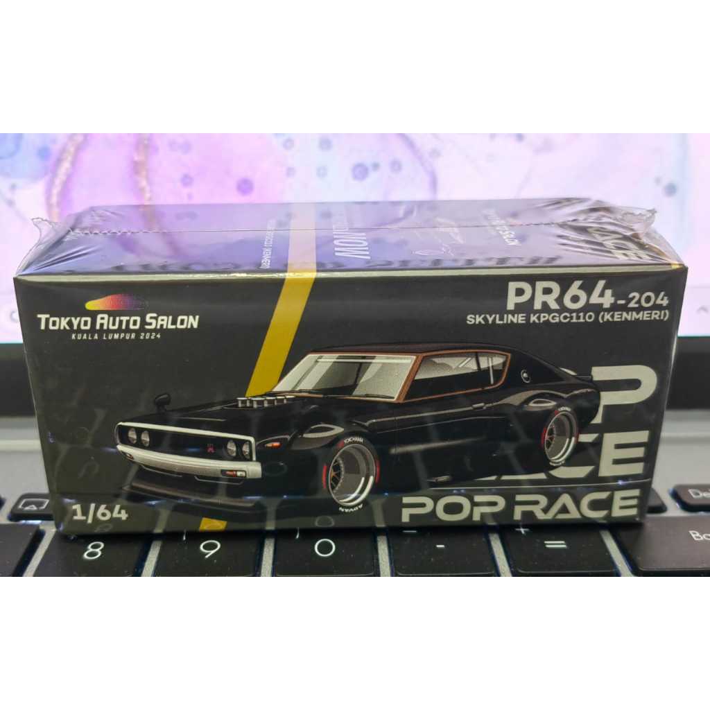 Pop Race Nissan Skyline KPGC110 Kenmeri Dark Chrome - TASKL Special ...