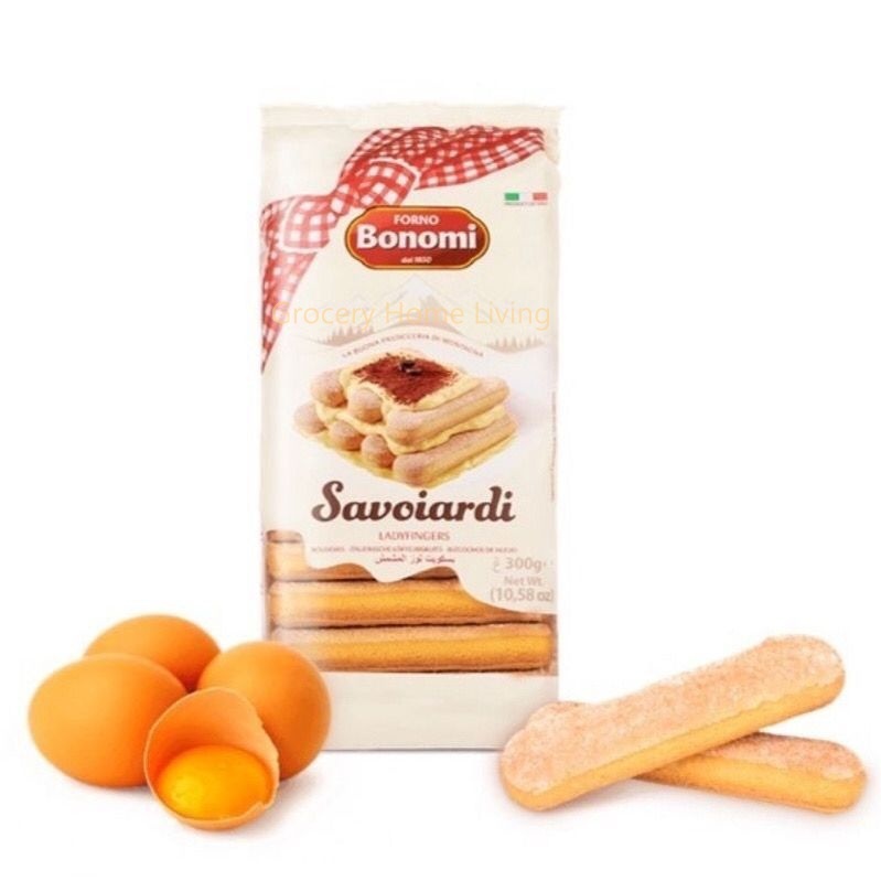 (Ready Stock)Bonomi Lady Finger Biscuits(100gm x 4packs) / Marini ...