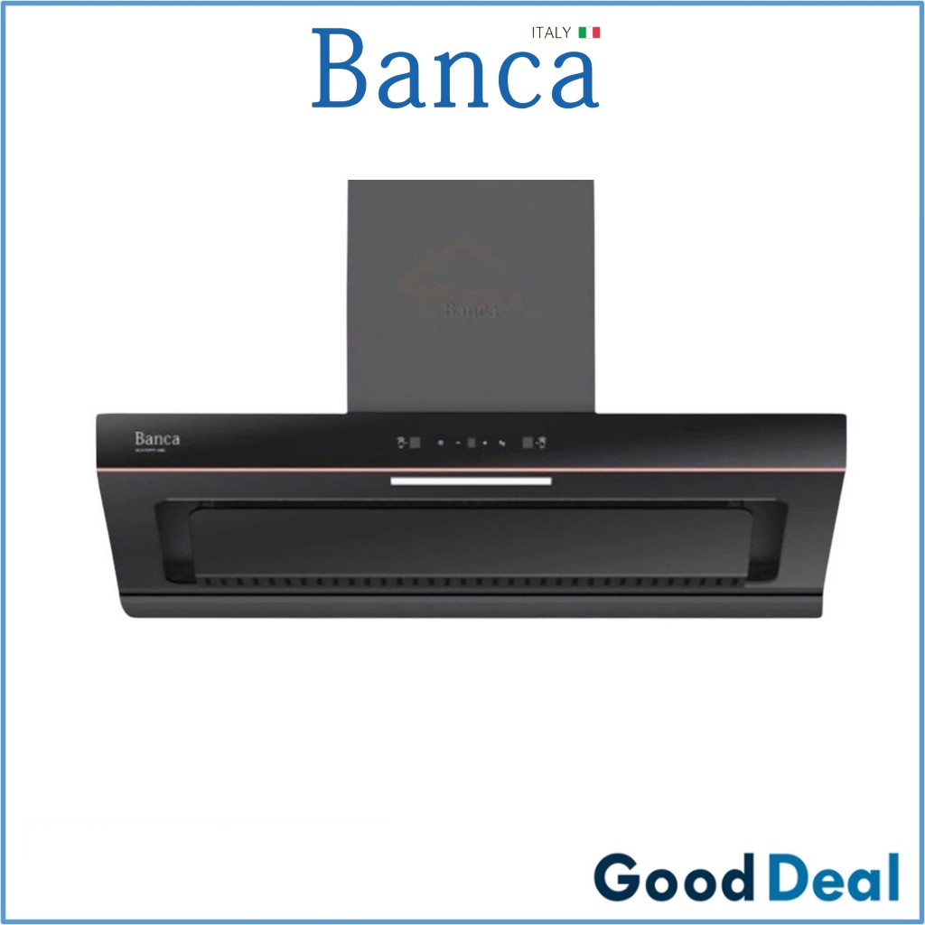 【FREE SHIPPING】Banca BBCH-POPPY-90BL Kitchen Cooker Hood Penyedut Asap ...
