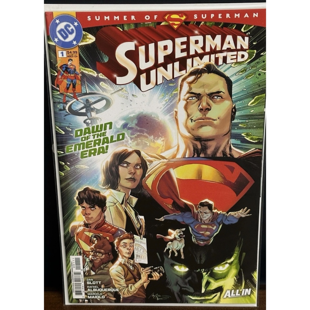 SUPERMAN UNLIMITED #1 (One-Shot) - DC Comics - Comic Book - Original - READY STOCK | Shopee Malaysia