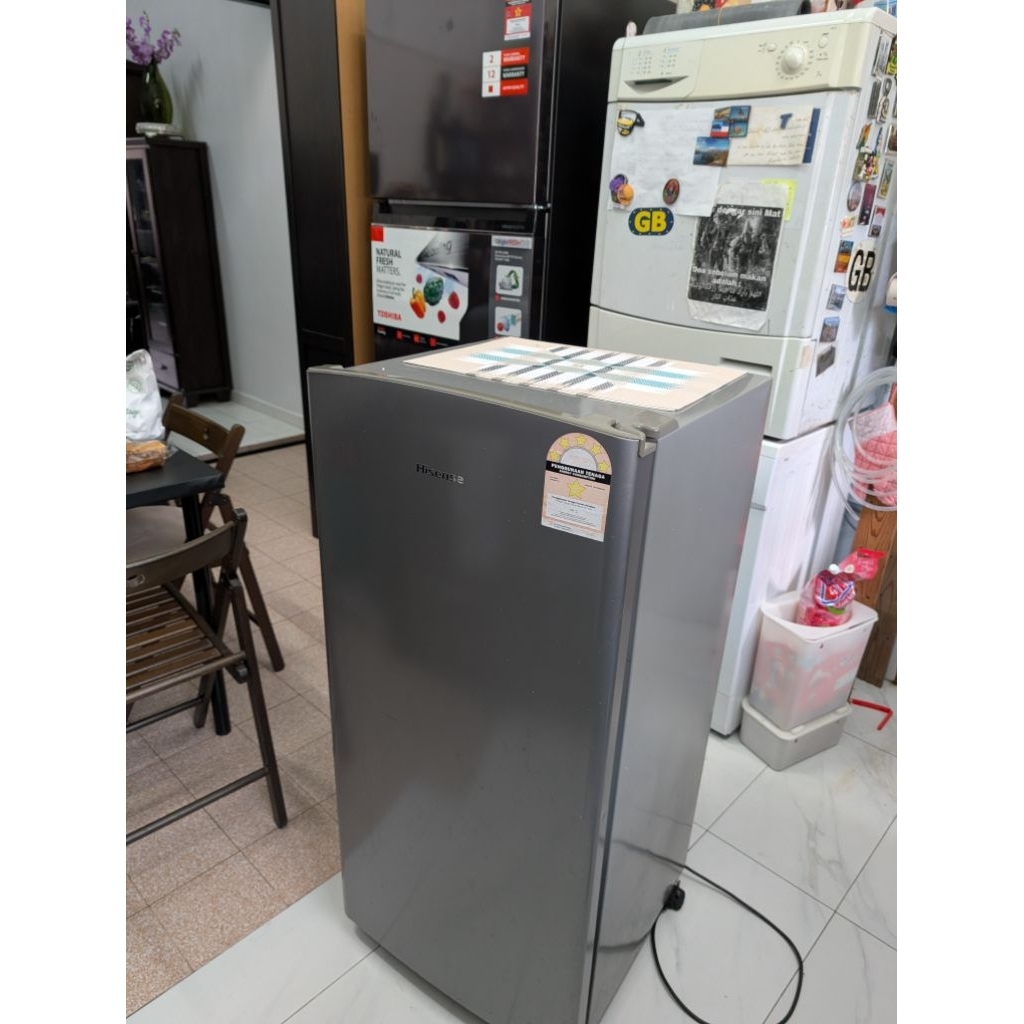 COLLECTION ONLY! Used Hisense 170L Single Door Refrigerator (Model ...