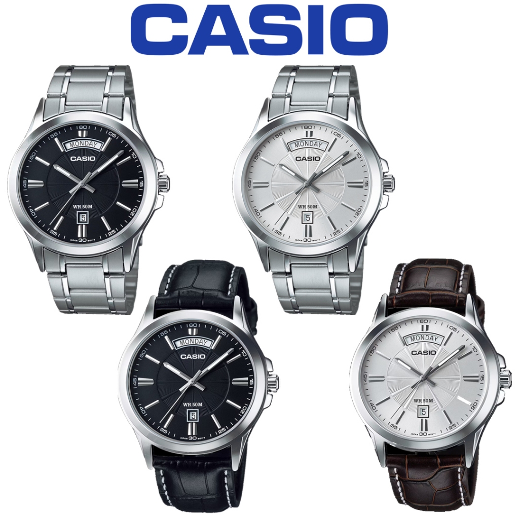 Casio Day & Date Series Exclusive Small-Size Men's Watch | Shopee Malaysia