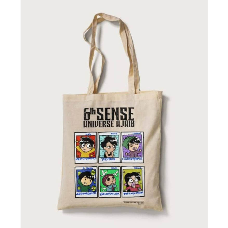 Tote Bag Fixi Limited Edition 6th Sense Ajaib Universe | Shopee Malaysia