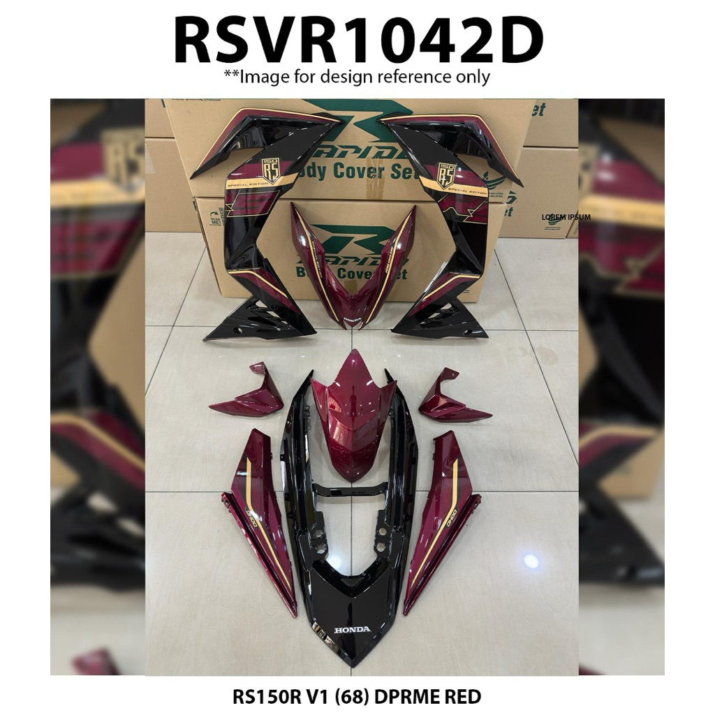 HLD /RAPIDO RS V1/V2 (DUNHILL)EDITION STICKER TANAM | Shopee Malaysia