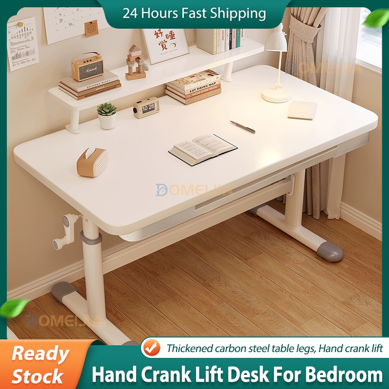 Carbon Fiber Study Table Gaming Table Adjustable Height Meja Belajar ...