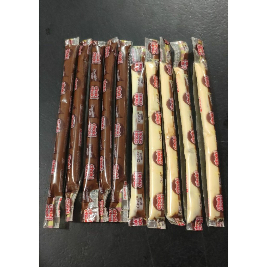 ( READ DESCRIPTION !) Choki Choki Chocolate & Chocomilk Per-Stick Murah ...