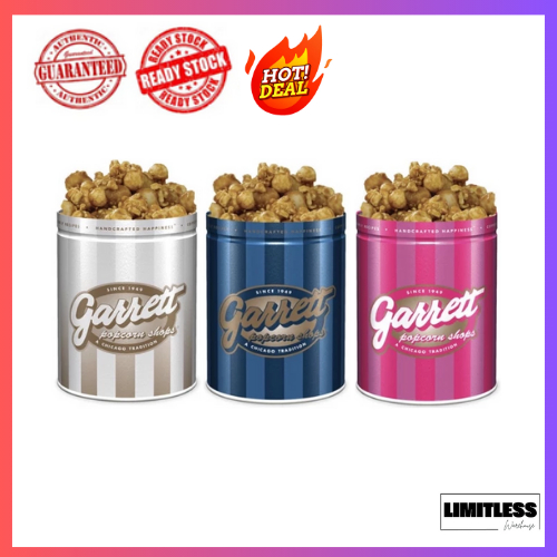Garrett Popcorn Build in Tin (6Flavour - Petite) | Shopee Malaysia