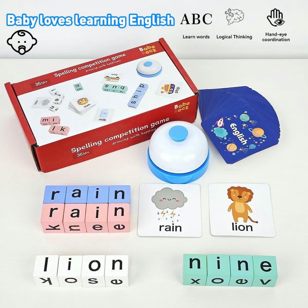 【🇲🇾Ready Stock】Blok Huruf Montessori Kayu.untuk Kanak-kanak,Teka-teki ...