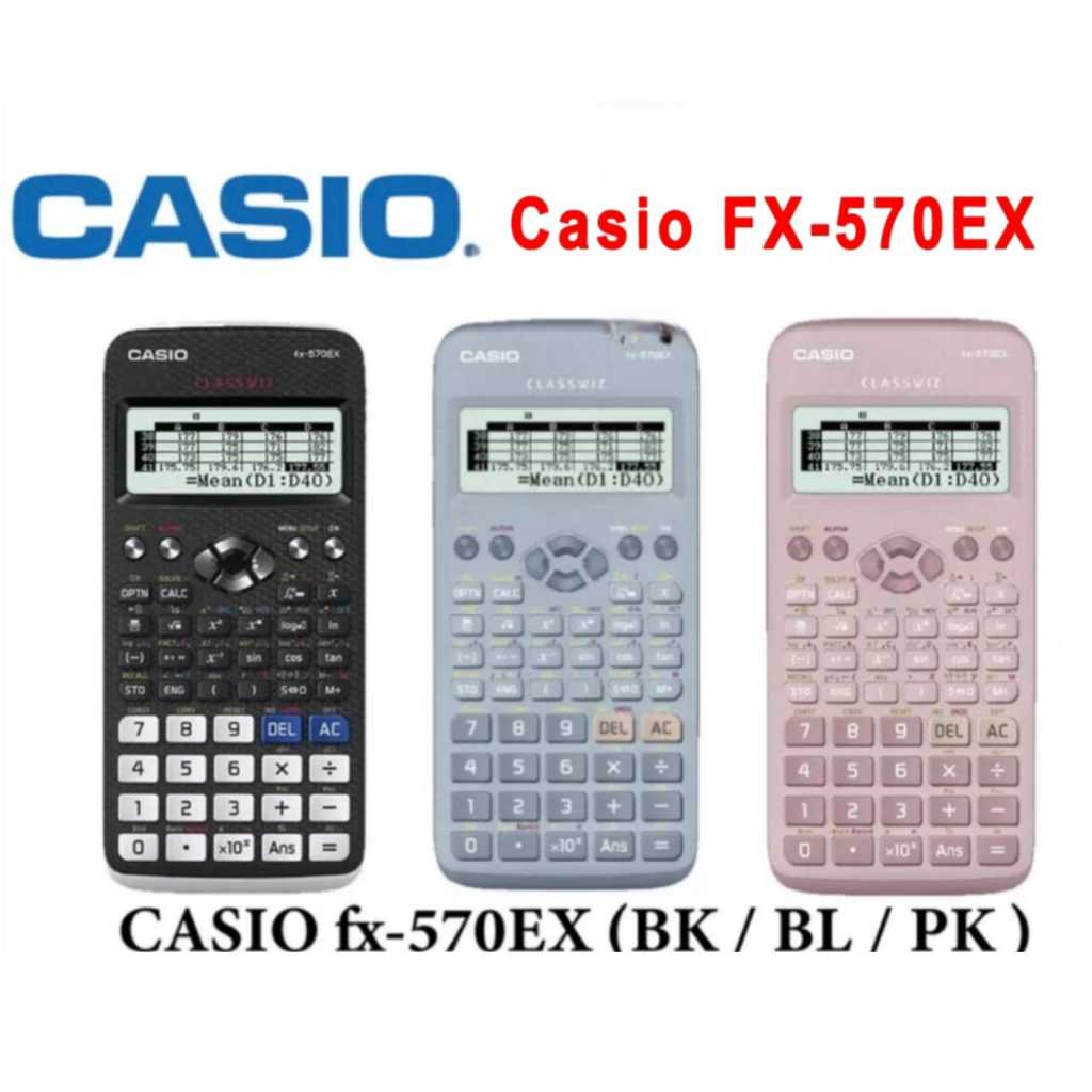 Casio Scientific Calculator FX-570EX /FX-570MS/FX-350MS/FX-991ES PLUS ...