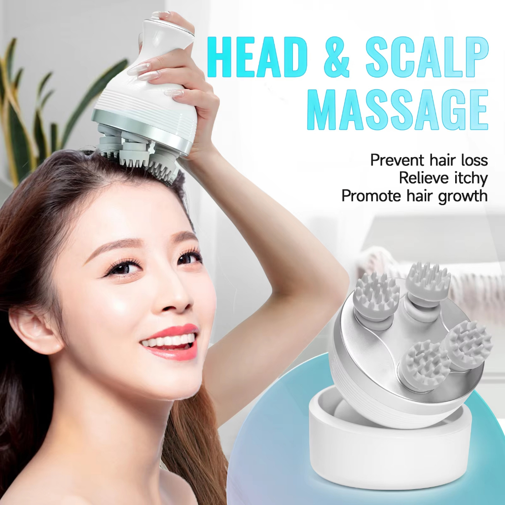 Mini Smart Head Massager Electric Waterproof Massage Instrument ...