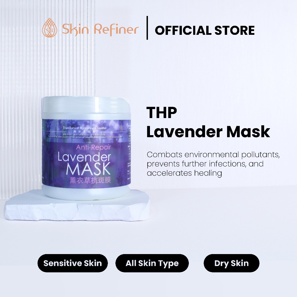 Official Store Skin Refiner Lavender THP Powder Mask 面膜粉 200G | Shopee ...